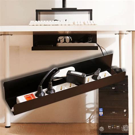 지마켓 무타공 멀티탭거치대 컴퓨터 책상선정리 멀티탭선반 위시버킷