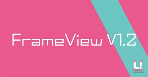 NVIDIA FrameView V UH 獨家繁體中文化版本 UNIKO s Hardware