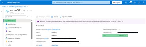 Apim Developer Portal The Option To Enable The Developer Portal Is