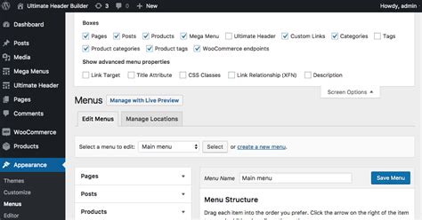 Ultimate Header Builder Addon Wpbakery Page Builder Formerly Visual Composer By Docodev