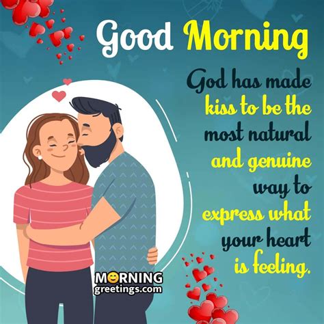 Good Morning Romantic Kiss Images