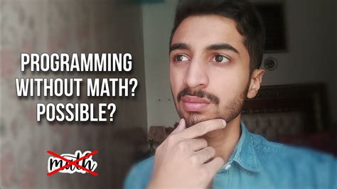 can i learn programming without math youtube