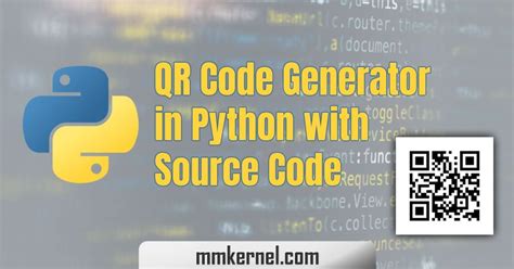 Qr Code Generator In Python With Source Code