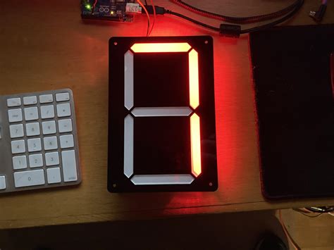 Neopixel 7 Segment Display Part I Rasterweb
