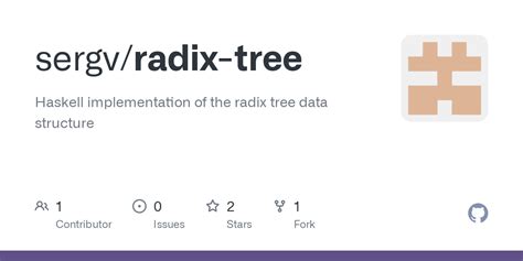 Github Sergvradix Tree Haskell Implementation Of The Radix Tree
