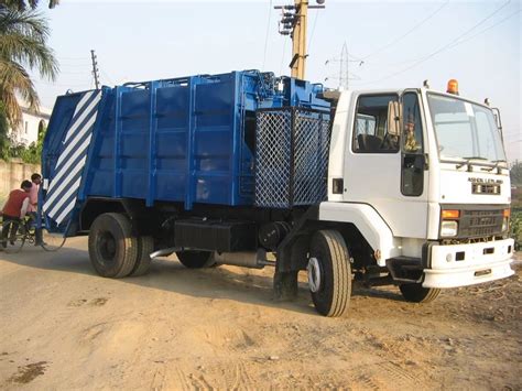 Mild Steel Grade A Refuse Garbage Compactor Capacity 14 M3 At Rs