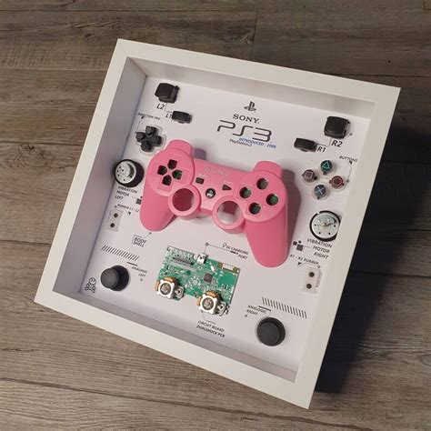 Ps3 Ps Psx Shadow Box Diorama Controller Smontato Console Di Etsy