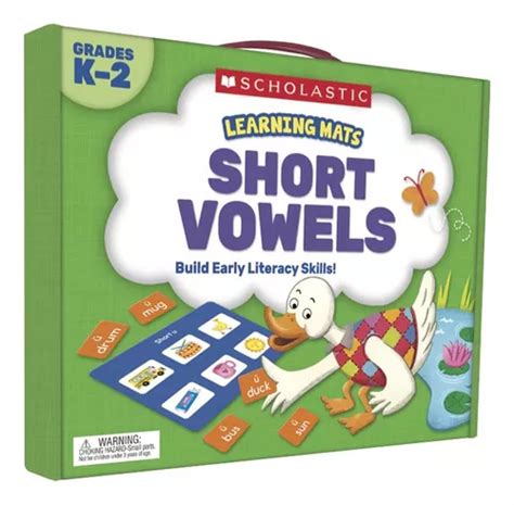 Libro Learning Mats Short Vowels Meses Sin Interés