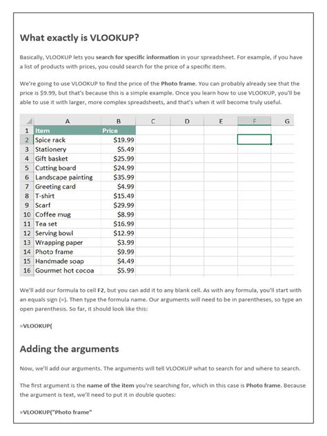 What Exactly Is Vlookup Pdf Computer Programming Computing