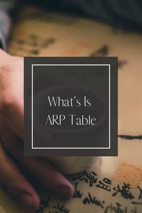 Pengertian Mengenai ARP Table Jaringan Komputer HowER HOWER KREKNO