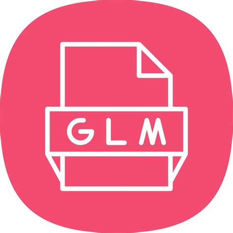 Glm File Format Icon 16902946 Vector Art At Vecteezy