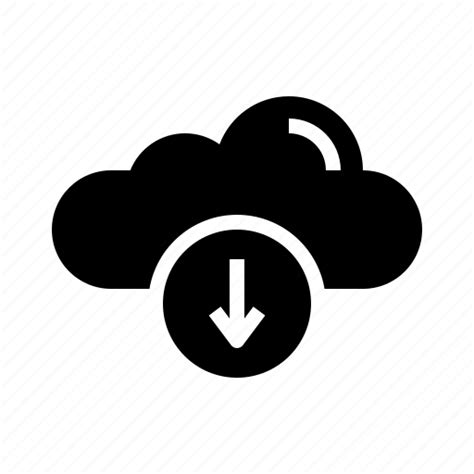 Cloud Download Service Storage Computing Data Icon Download On Iconfinder