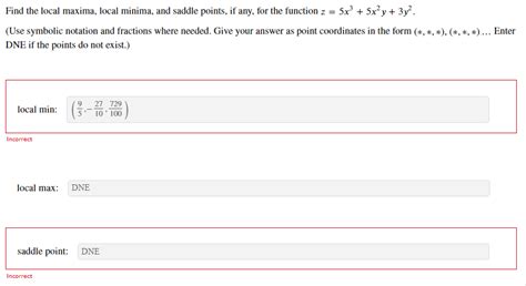 Solved Find All The Critical Points Of The Function