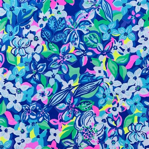 Lilly Pulitzer Fabric By The Yard Etsy