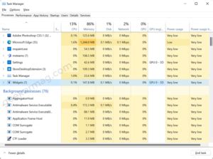 How To Completely Remove Uninstall Widgets In Windows Permanently