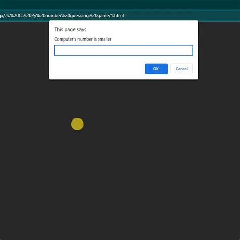 Number Guessing Game Javascript Youtube