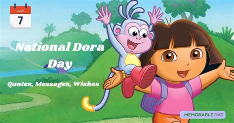 National Dora Day Quotes Messages Wishes
