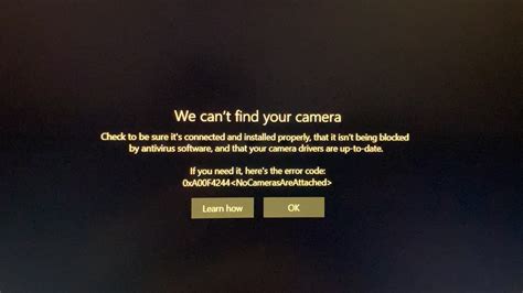 Camera Error With Razer Blade Razer Insider