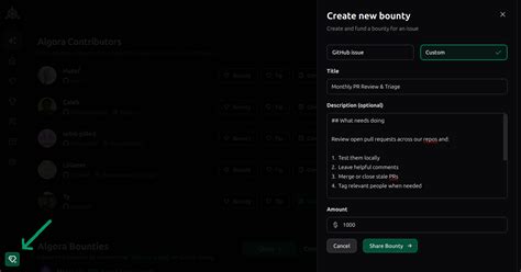 Github Algora Ioalgora Hire The Top 1 Oss Engineers