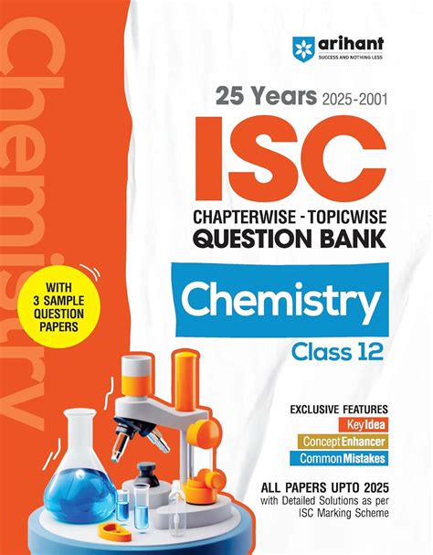 arihant isc chapterwise topicwise question bank chemistry class 12 25