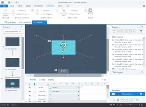 Creating A Memory Game With Storyline An Experiment Keypoint