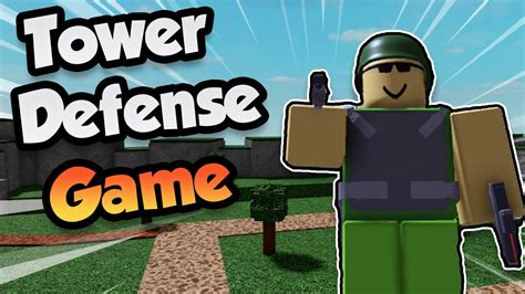 Tower Defense Game Literally Roblox Youtube