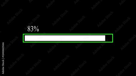 Loading Bar Icon Animation Concept File Loading Progress Bar Animation