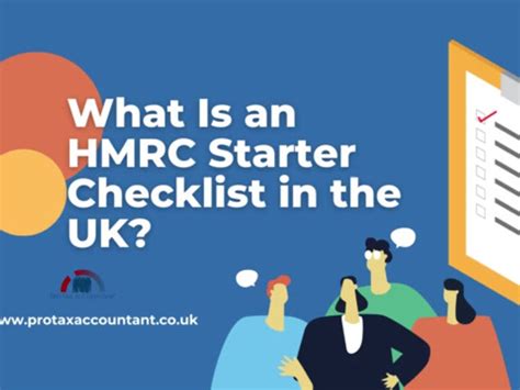 What Is An Hmrc Starter Checklist In The Uk