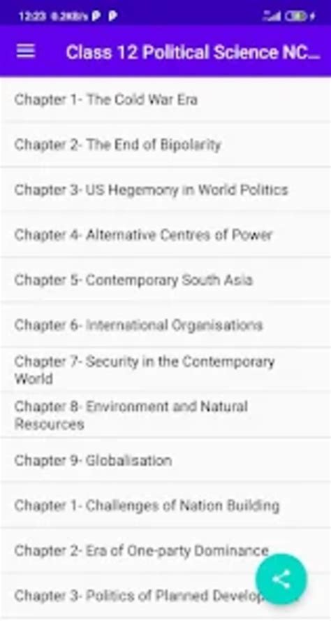 Android Için Class 12 Political Science Nce İndir