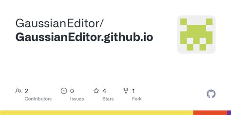 Github Gaussianeditor