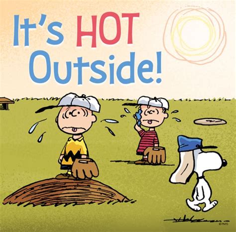 Its Hot Outside Peanuts Gang Charlie Brown And Snoopy Snoopy Pictures