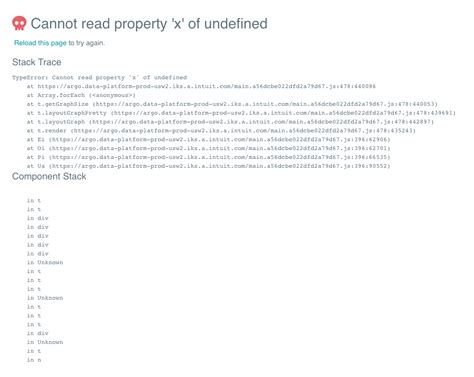 Argo Ui Cannot Read Property X Of Undefined When Viewing Workflow