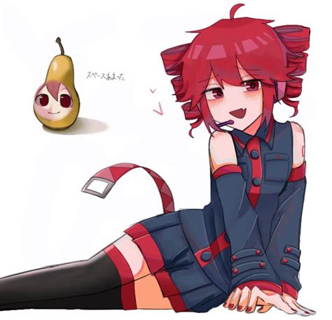 Kasane Teto And Pearto Synthesizer V Drawn By Yu Jc Danbooru