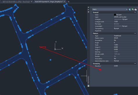 hatch generated from curves exported from rhino doesn t report area rhino for windows mcneel