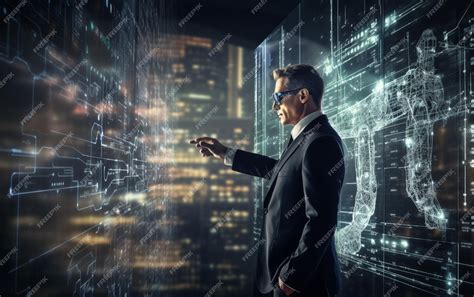 Premium Ai Image Ai Artificial Intelligence Machine Learning Big Data