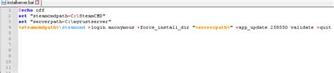 setup and install rust server on windows server 2019 with steamcmd