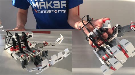 tecido lantânio ataque lego mindstorms ev3 robot arm building