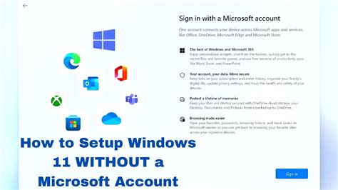 How To Setup Windows 11 WITHOUT A Microsoft Account YouTube