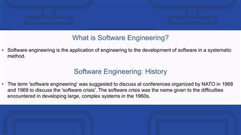A Software Engineer Ppt