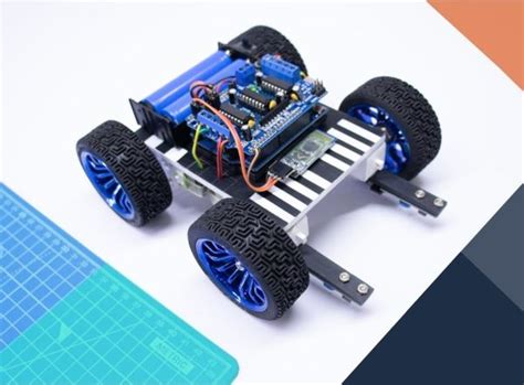Arduino Table Edge Avoidance Robot Multan Electronics