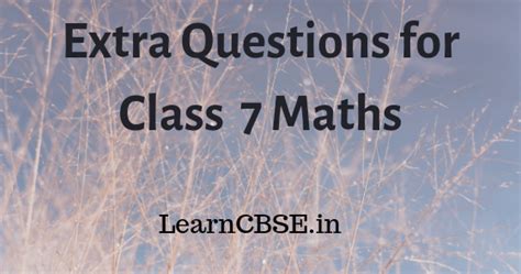 Practical Geometry Class 7 Extra Questions