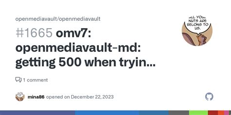 Omv7 Openmediavault Md Getting 500 When Trying To Apply Mdadm