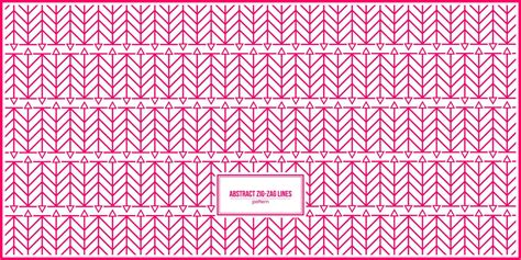 Unique Zig Zag Pink Line Pattern With Small Triangle 7638499 Vector Art