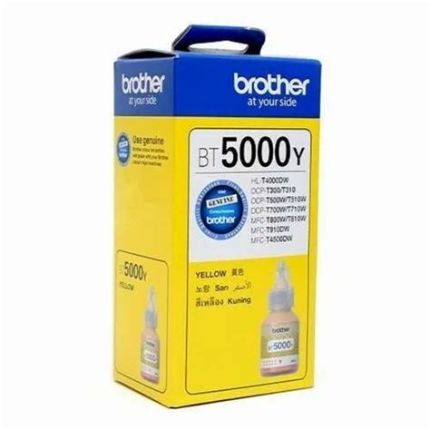 Brother Yellow Ink Bottle Packaging Size Ml Model Name Number Bt Y At Rs Piece