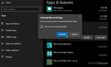 How To Uninstall Microsoft Edge From Windows