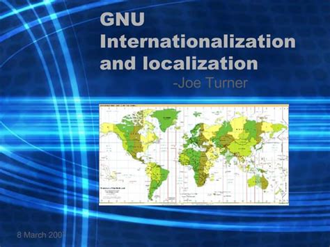 Gnu Internationalization Presentation Ppt