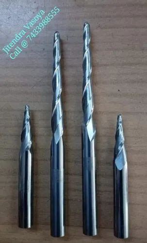 Sharav Carbide Wood Cnc Router Tapper Carving Bits Tools Size 1mm To