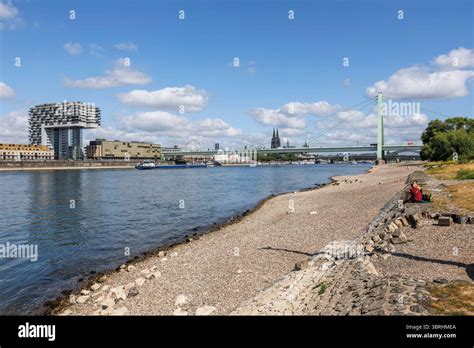 Low Water Level Of The Rhine Rhine Level Of 144 Cm On July 3 2025