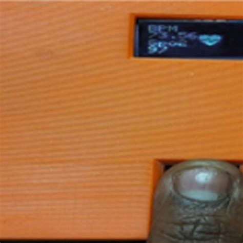 Developed IoT Based Pulse Oximeter Showing SpO And Heart Rate Values Download Scientific