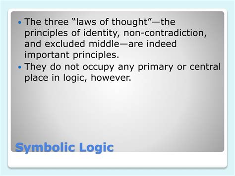 ppt chapter 8 symbolic logic powerpoint presentation free download